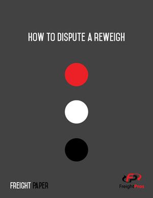 How to Dispute a Reweigh - NTG (formerly FreightPros)