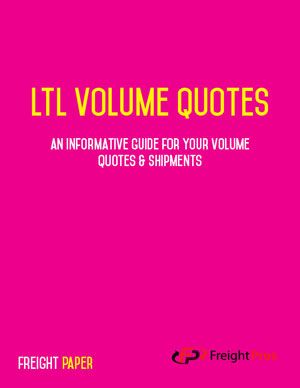 LTL Volume Quotes - NTG (formerly FreightPros)